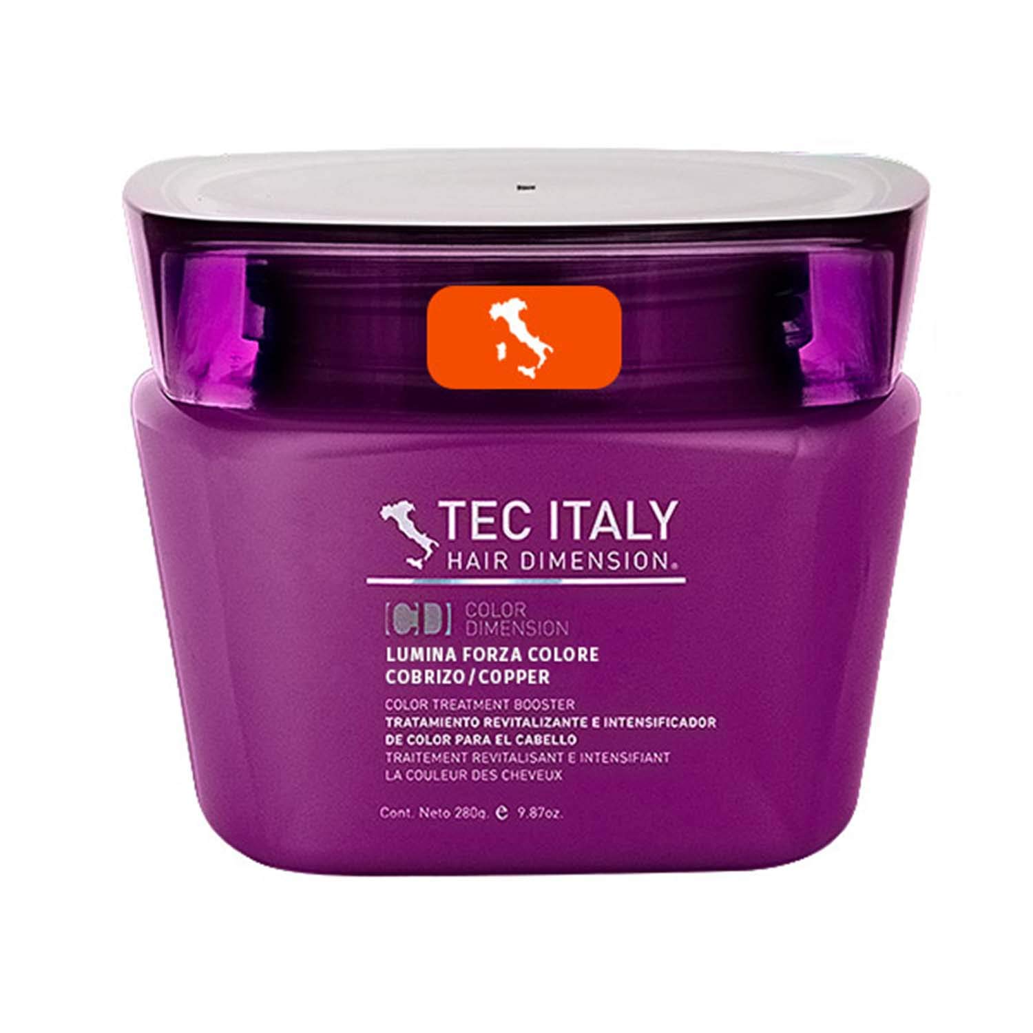 Amazon.com: Tec Italy Lumina Forza Colore Cobrizo/Copper Hair Color ...