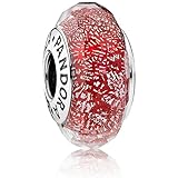 Amazon.com: Pandora Red Faceted Murano Charm 791066: Watches