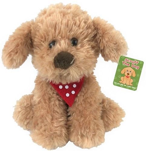 SCRUFF THE DOG Plush 20cm, Scruffs The Cockapoo, Puppy Dog With Polka ...