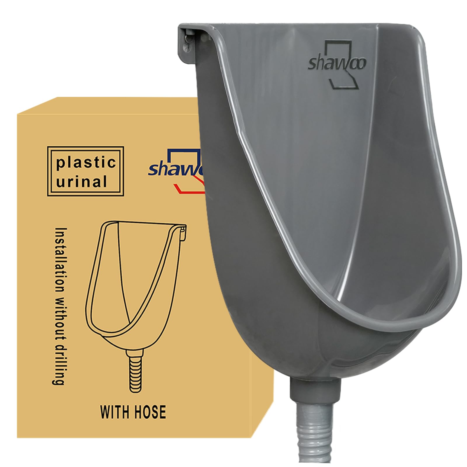 Waterless Urinal Garage Urinal for Men Plastic Urinals for Men, Urine ...