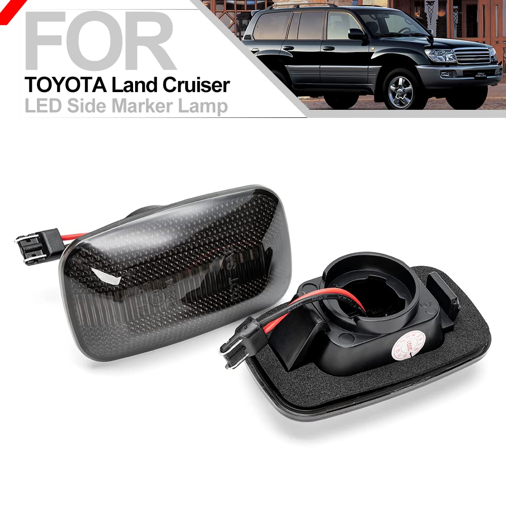 Land Cruiser 90 Clear Side Indicator LED Marker Lights For Land Cruiser ...