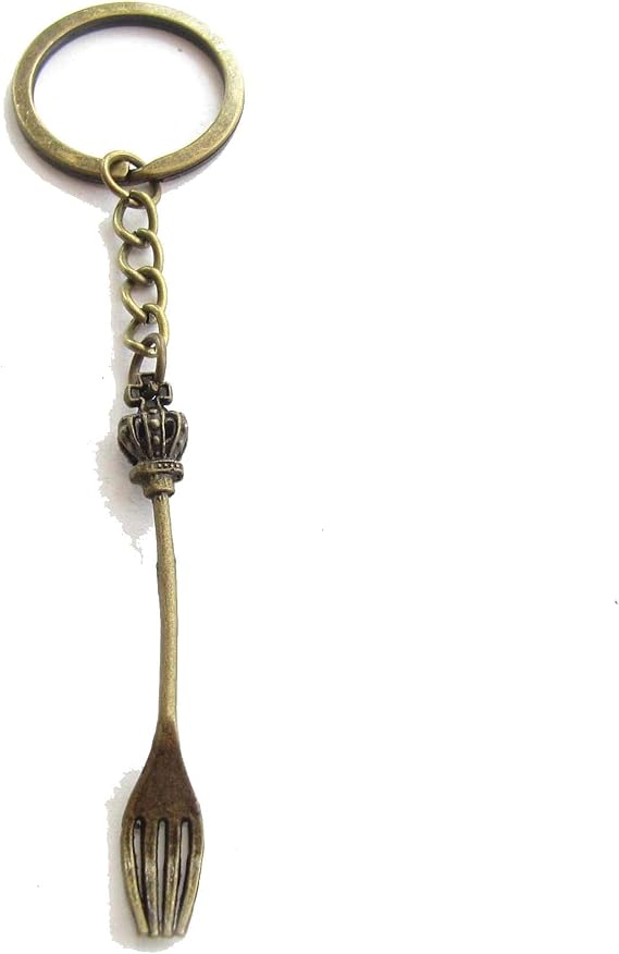 Cook Keychain, Utensils Keychain, Spoon Fork Knife Keychain, Silverware ...