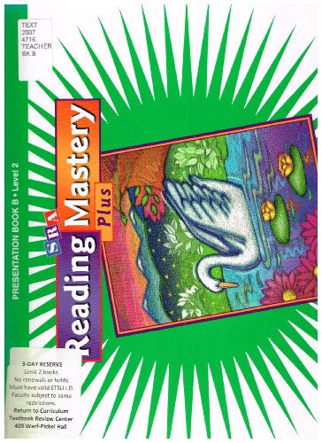 Reading Mastery Plus: Presentation Book B Level 2 by WrightGroup/McGraw ...