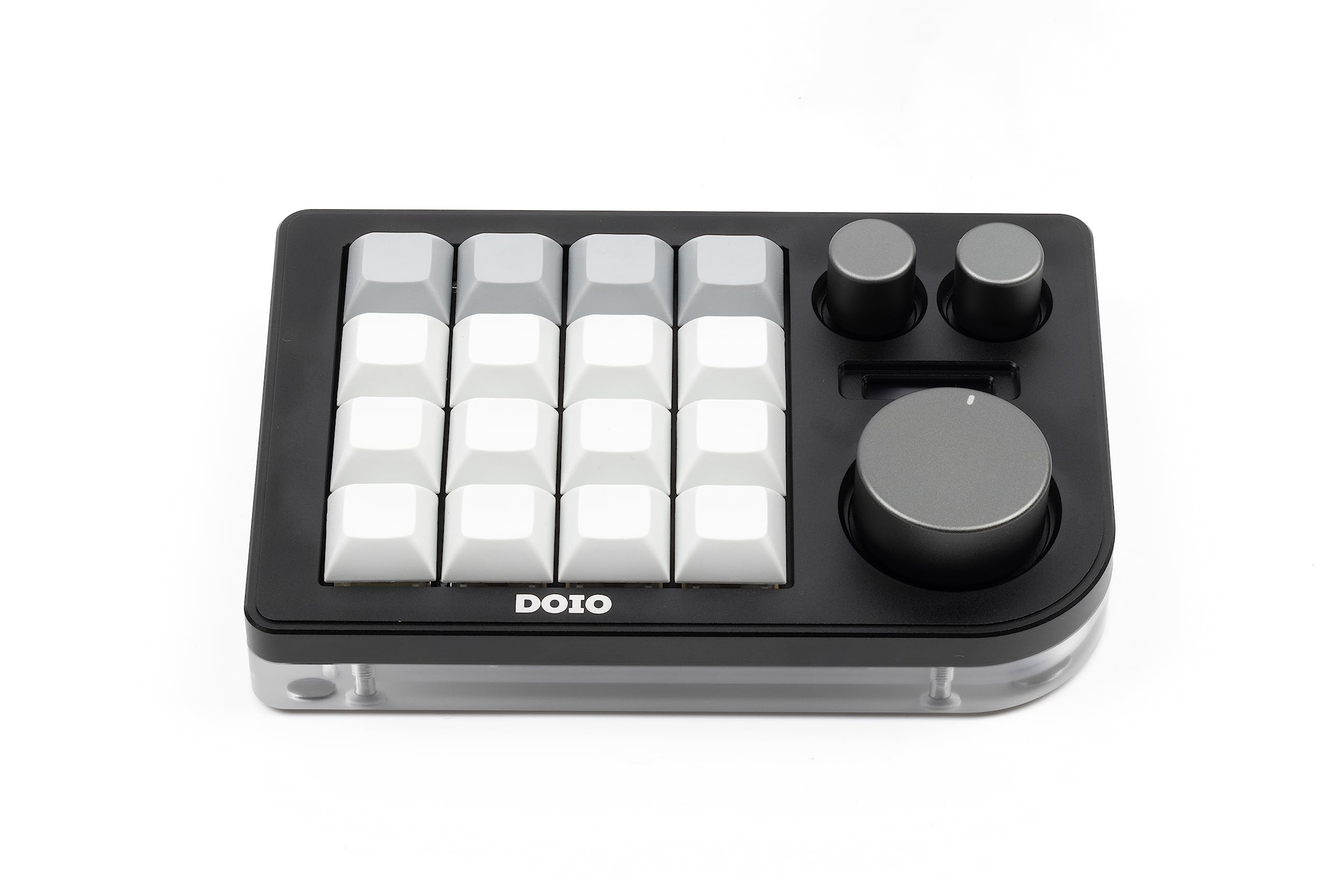 Mua Megalodon Triple Knob Macro Pad Programmable Designer Mini Keyboard 16 Keys (Black) trên ...