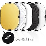 Amazon.com : Neewer Portable 5 in 1 120x180cm/47"x71" Translucent ...