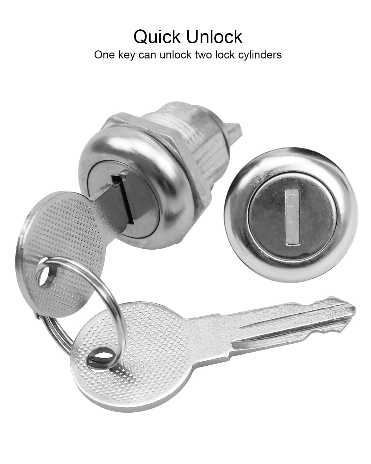 Tool Box Locks with Keys Fit for T-Handle Tool Boxes Lock Cylinder ...