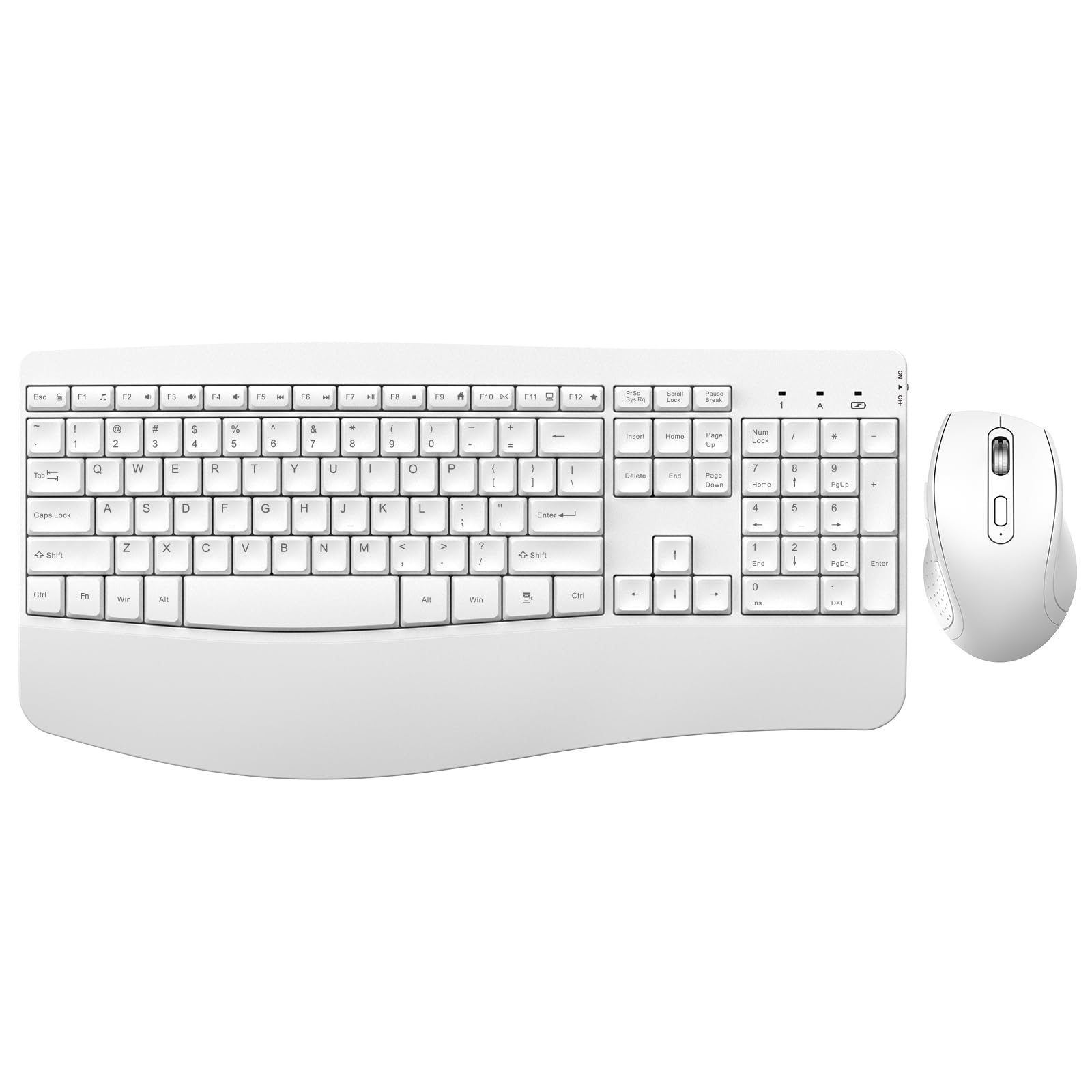 Mua Wireless Keyboard and Mouse - Ergonomic Keyboard and Mouse Combo ...