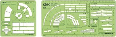 Kato 20-901 UNITRACK Template: Amazon.co.uk: Toys & Games