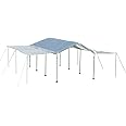 Amazon.com: ShelterLogic MaxAP Canopy Extension Kit, White, 10 x 20 ft ...