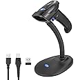 Amazon.com : NETUM NT-1228BC Bluetooth Barcode Scanner with Stand ...