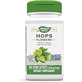 Amazon.com: Nature's Way Hops Flowers - 100 Capsules : Health & Household