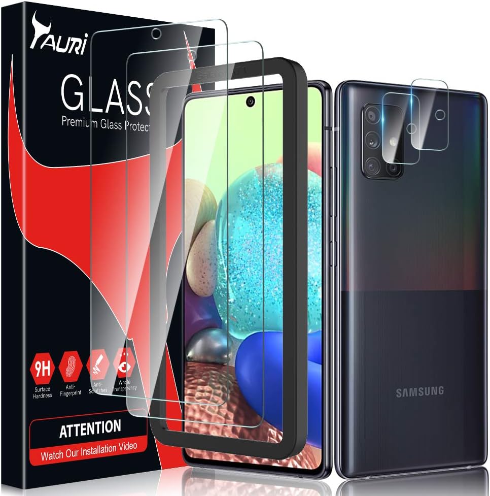 TAURI Panzerglas Kompatibel Mit Samsung Galaxy A71 2: Amazon.de: Elektronik