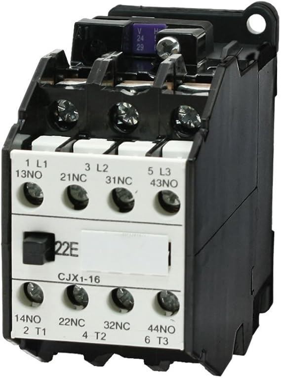 2 no + 2 NC AC Contattore 24 V 50 Hz 29 V 60 Hz bobina 2 poli CJX1 – 16 ...