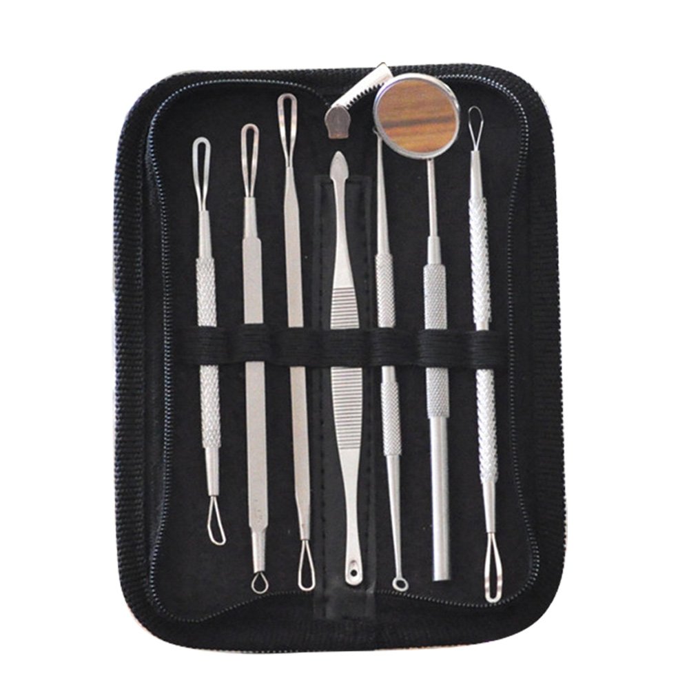 Vococal® 7 Stk Edelstahl Akne Pickel Nadel - Mitesser Makel Extractor ...