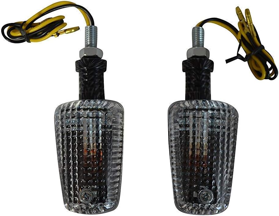 Motorbike, Trike Indicators – Non LED – Carbon Look with Smoked Lens ...