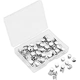 Amazon.com: SUBANG 40 Pieces Metal Pin Backs Locking Pin Keepers ...