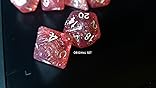 Amazon.com: REINDEAR 7 Die Polyhedral Role Playing Game Dice Set with ...