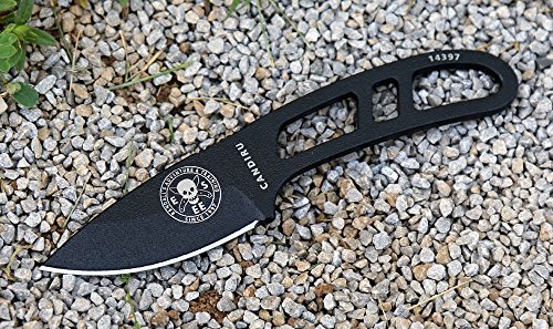 ESEE Candiru Knife with Molded Sheath, Black | Pricepulse