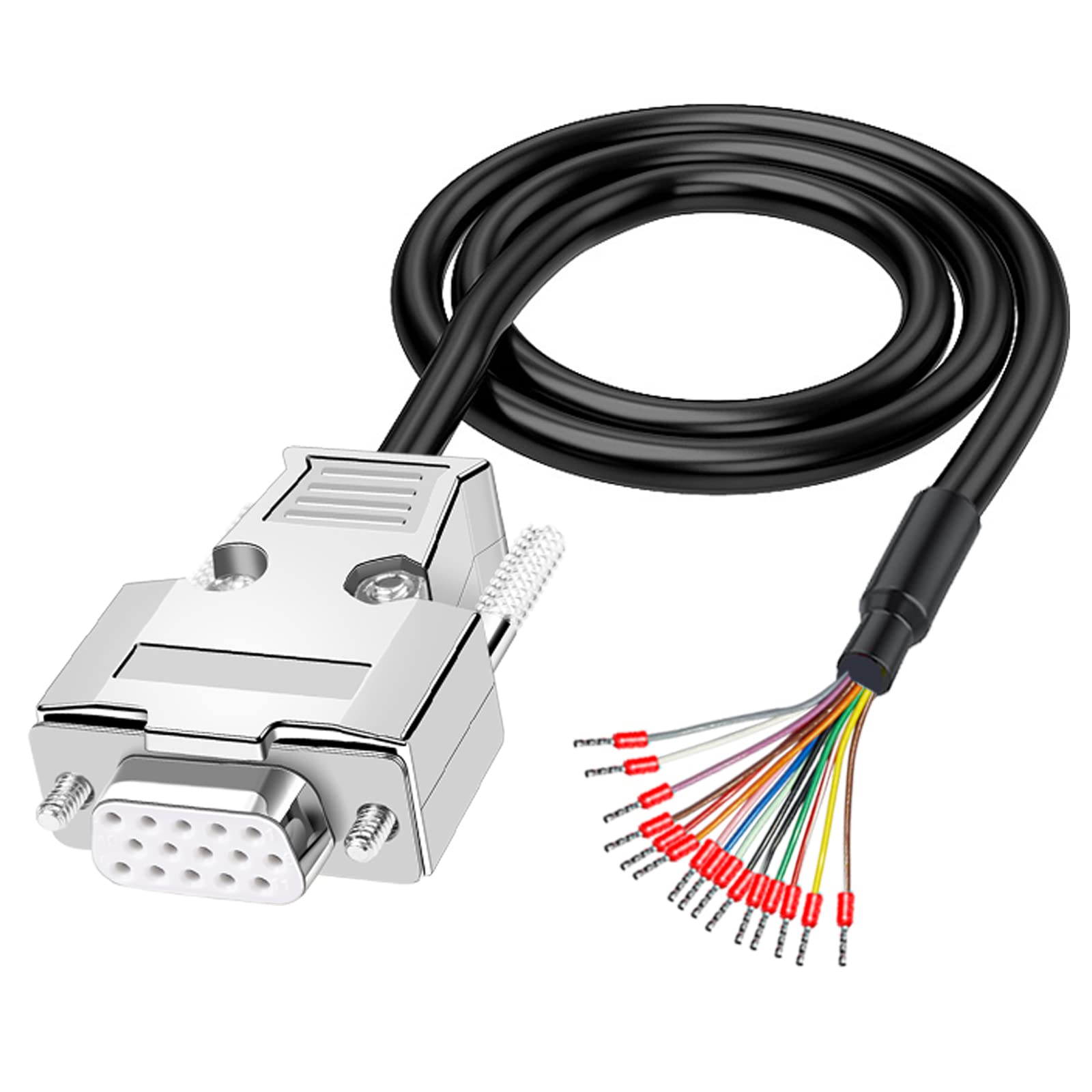 Mua DB15 VGA Solderless Breakout Connector with 5Ft 24AWG Replacement ...