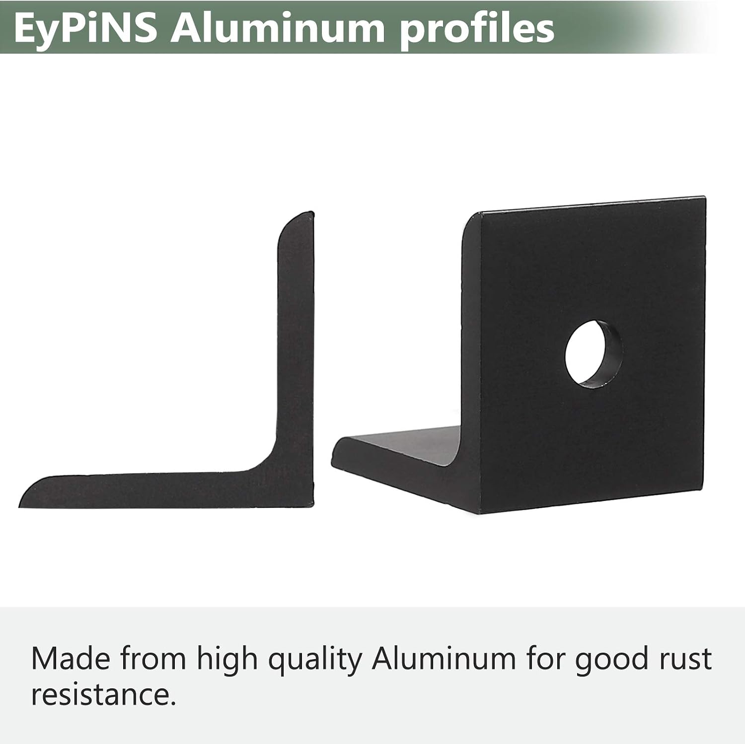 EYPINS 3030 3060 Aluminum Corner Braces Brackets Plates, 10pcs 90 ...