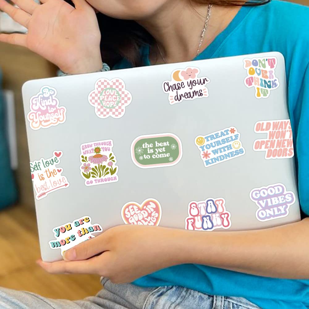 Mua Pink Inspirational Stickers, Preppy Motivational Stickers, 50Pcs ...