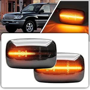 LED Dynamic Side Marker Lights Sequential Turn Signal Lamps for Toyota ...