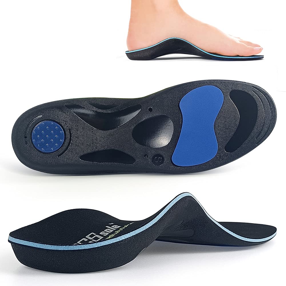 PCSsole Orthotic High Arch Support Insoles, Comfort Gel Work Boot ...