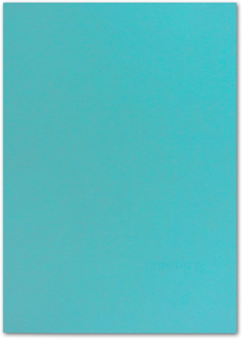 FarbenFroh® 100 DIN A4 Paper Sheets Plano Sheet Turquoise 240 g/m² 21 x ...