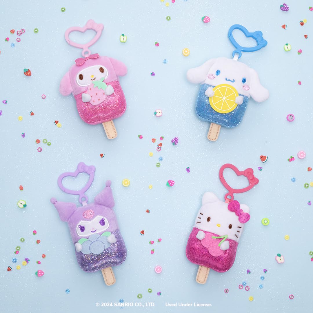 Mua Hello Kitty and Friends 4-Pack Popsicle Clip-On Plush Featuring ...