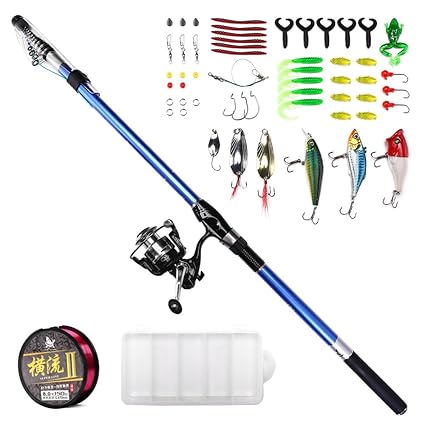 Light Fishing Rod And Reel Combo