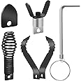 4PCS Drain Snake Drill Attachment, COITEK Drain Cleaner Combination ...