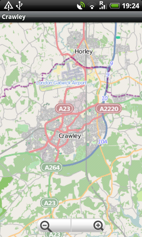 Crawley Street Map:Amazon.co.uk:Appstore for Android
