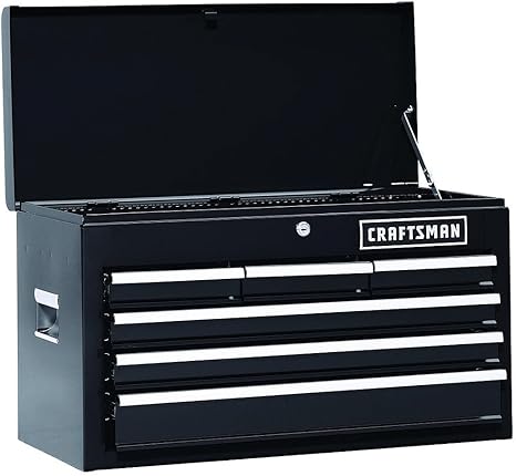 Amazon.com: Craftsman 6 Drawer Heavy Duty Top Tool Chest, All Steel ...