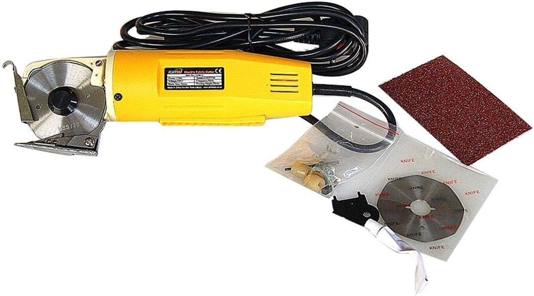 103912 220V 70mm Blade Electric Cloth Textile Cutter Fabric Cutting ...