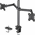 Amazon.com: HUANUO Dual Monitor Arms Desk Mount for 13 to 27 inch ...