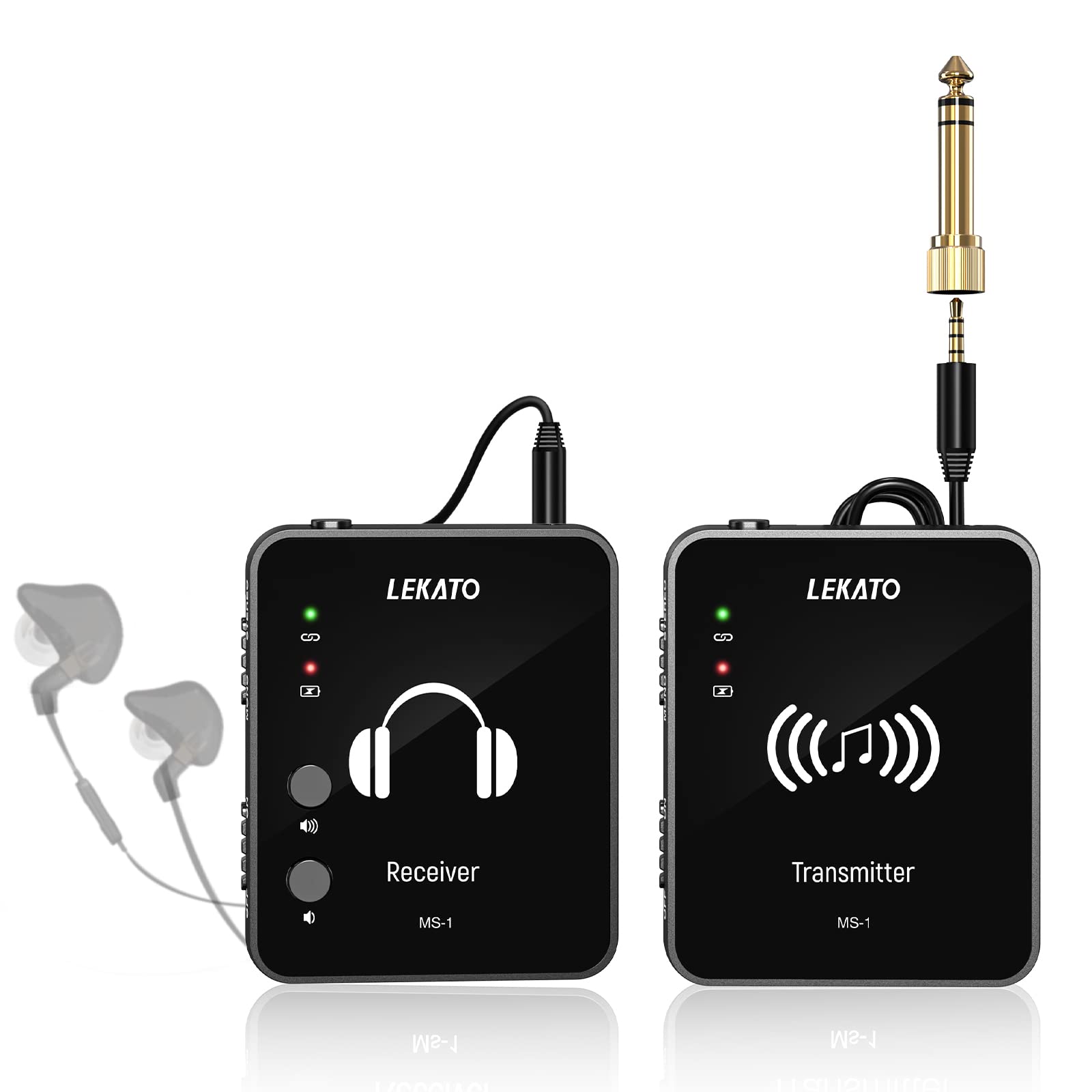 Mua LEKATO In-Ear Monitor Wireless System Transmitter and Beltpack ...