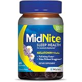 Amazon.com: MidNite Gummies, Drug-Free Sleep Aid, Cherry Flavored ...