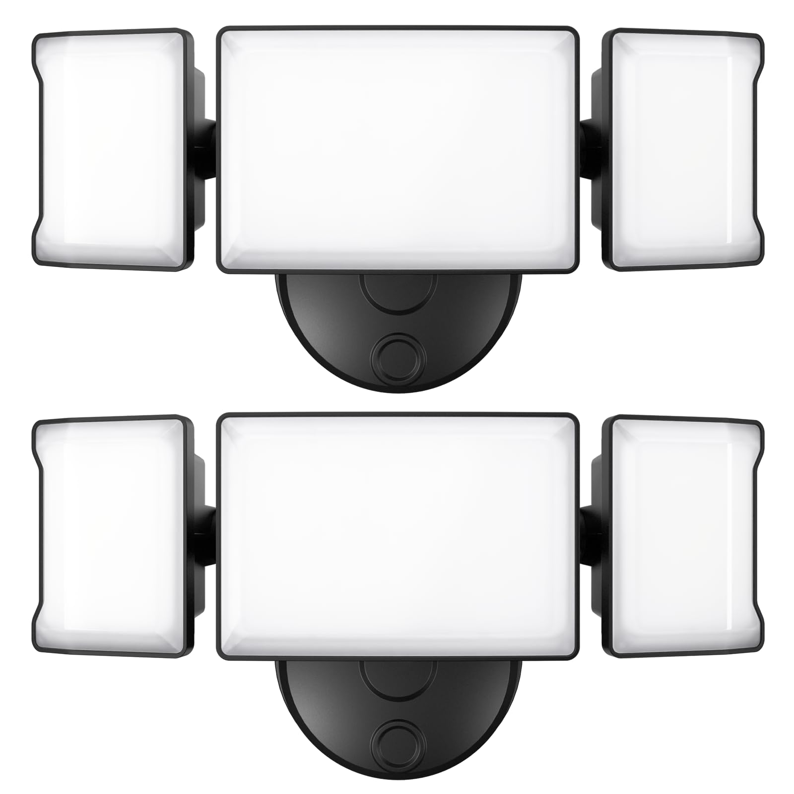Olafus 60W Flood Lights Outdoor 2 Pack, Switch Controlled LED Security ...