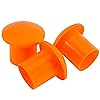 HAKZEON 30 PCS Plastic Rebar Caps, Rebar Mushroom Cap, Safe Cap for ...