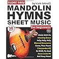 Super Easy Mandolin Hymns Sheet Music for Beginners: 30 Popular Worship ...
