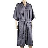 Amazon.com : Salon Client Gowns Kimono Style, Hair salon Smocks Capes- 43" Long (Black) : Beauty