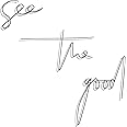 Amazon.com: Ajqiomh See The Good Wall Decor See The Good Sign Metal ...