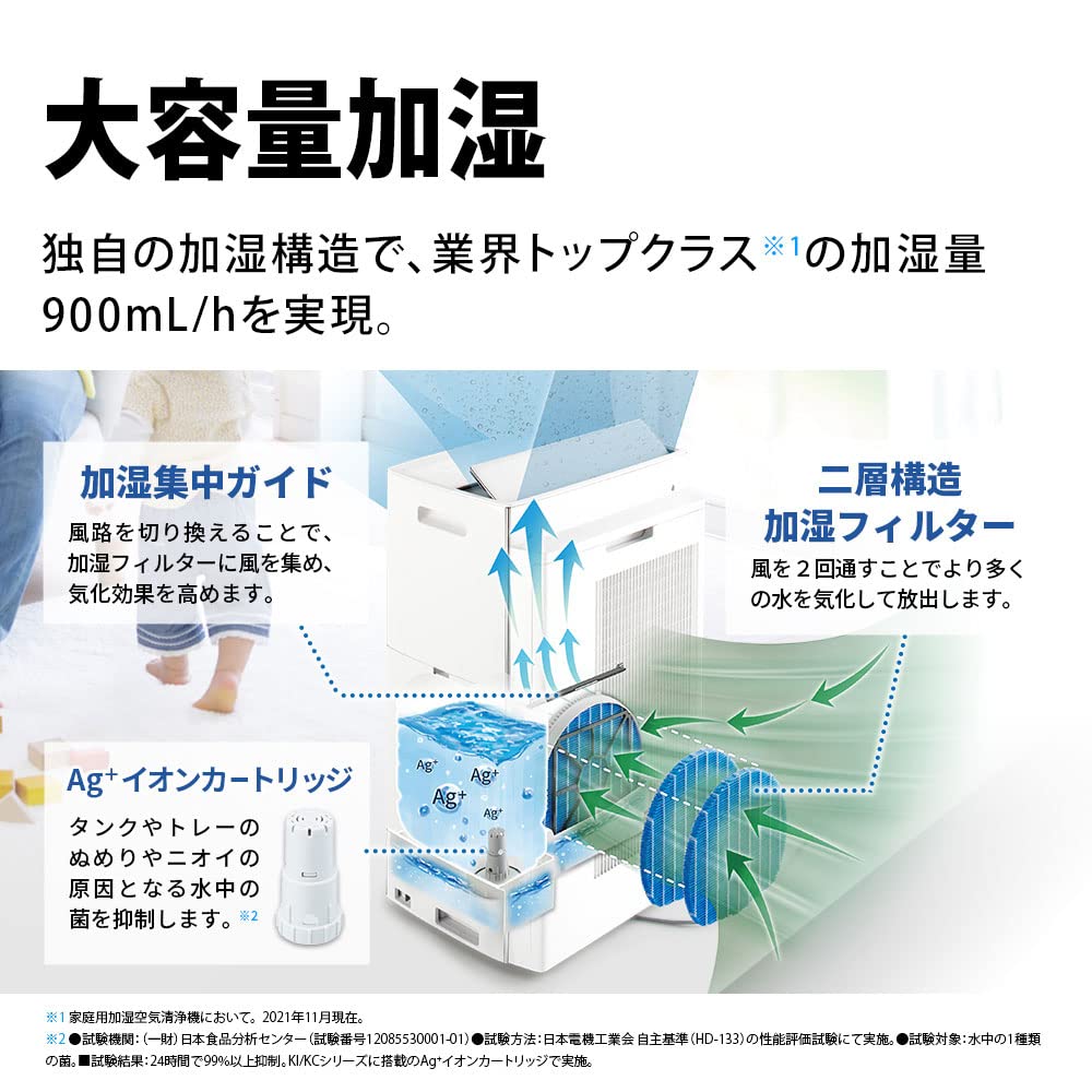 Mua SHARP KI-PX75-W Plasmacluster Air Purifier, Air Purifier, NEXT (50,000), Equipped with ...