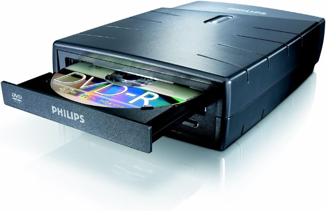 Philips Unidad Externa SPD3400CC/10 - Unidad de Disco óptico (2 MB, 25 ...
