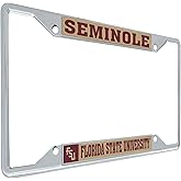 Amazon.com: Desert Cactus Florida State University License Plate Frame ...