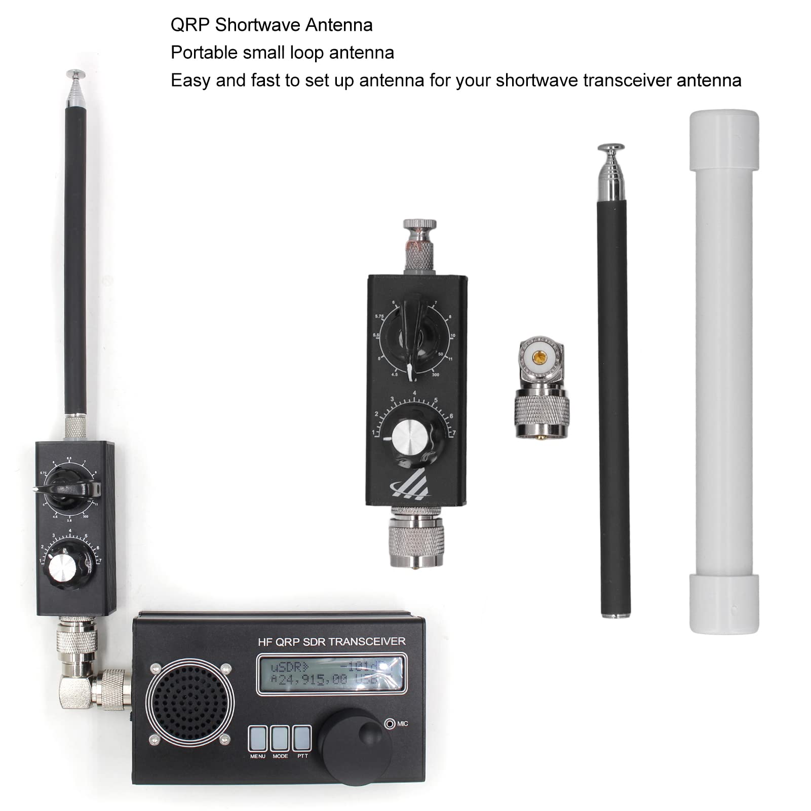 Mua QRP HF Antenna, Portable Full Band Tuned Antenna InterferenceFast ...