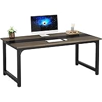 Amazon.com: Tribesigns Modern Computer Desk, 63 x 31.5 inch Large ...