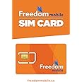 Freedom Mobile Prepaid SIM Card (GSM) : Amazon.ca: Electronics