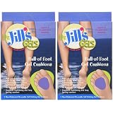 Amazon.com: Dr. Jills Gel Ball of Foot Cushions (Self-Sticking and Re ...