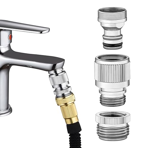 Hsmhose Sink Faucet Quick Connector, Faucet Adapter for Sink Connection ...